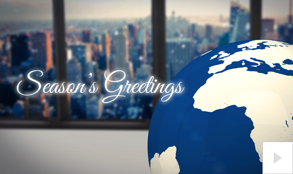 Global Sentiments Ecard | Vivid Greetings | Corporate Holiday Ecard