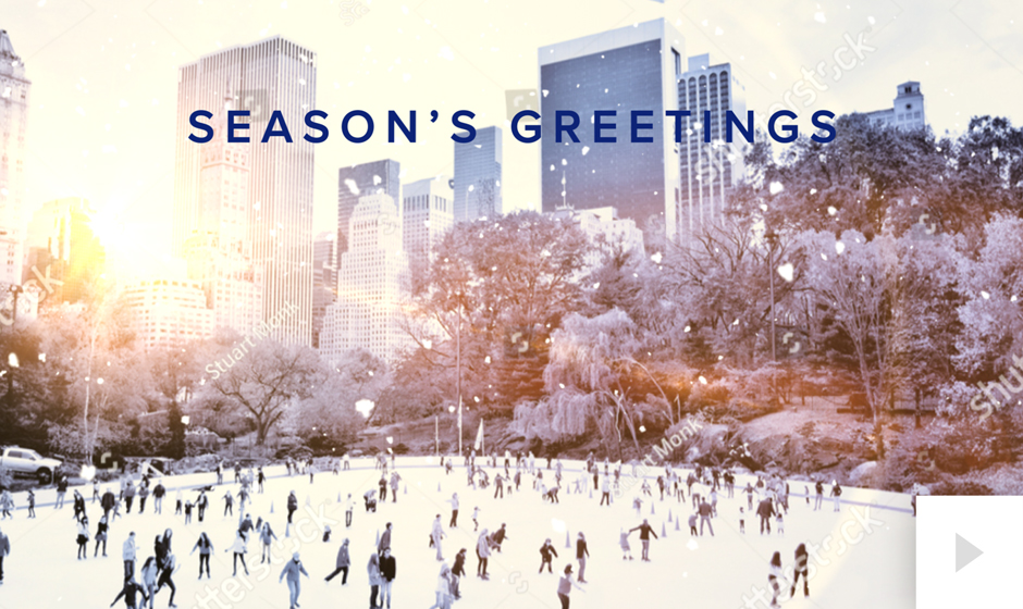 Revealing Scenes | Vivid Greetings Corporate Holiday Ecard
